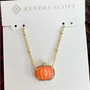 Kendra Scott Orange Necklace 1